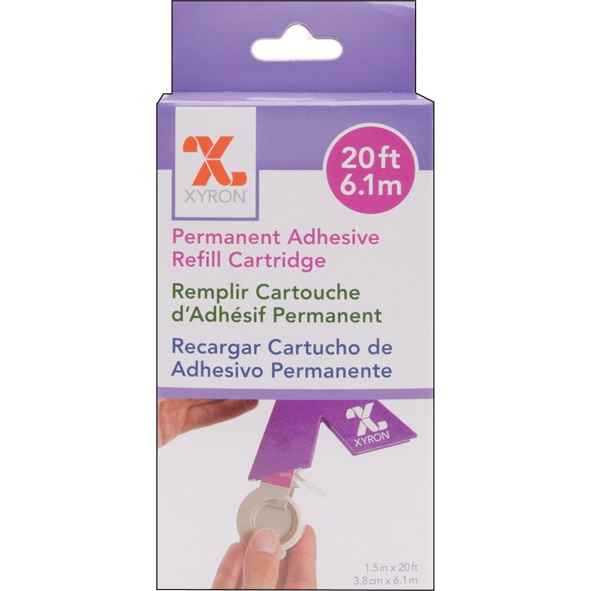 Click here for Xyron 150 Refill Cartridge-1.5X20 Permanent prices