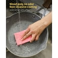 Cellulose Sponges,Heavy Duty Scrub Kitchen Sponge,Clean Tough Messes ...