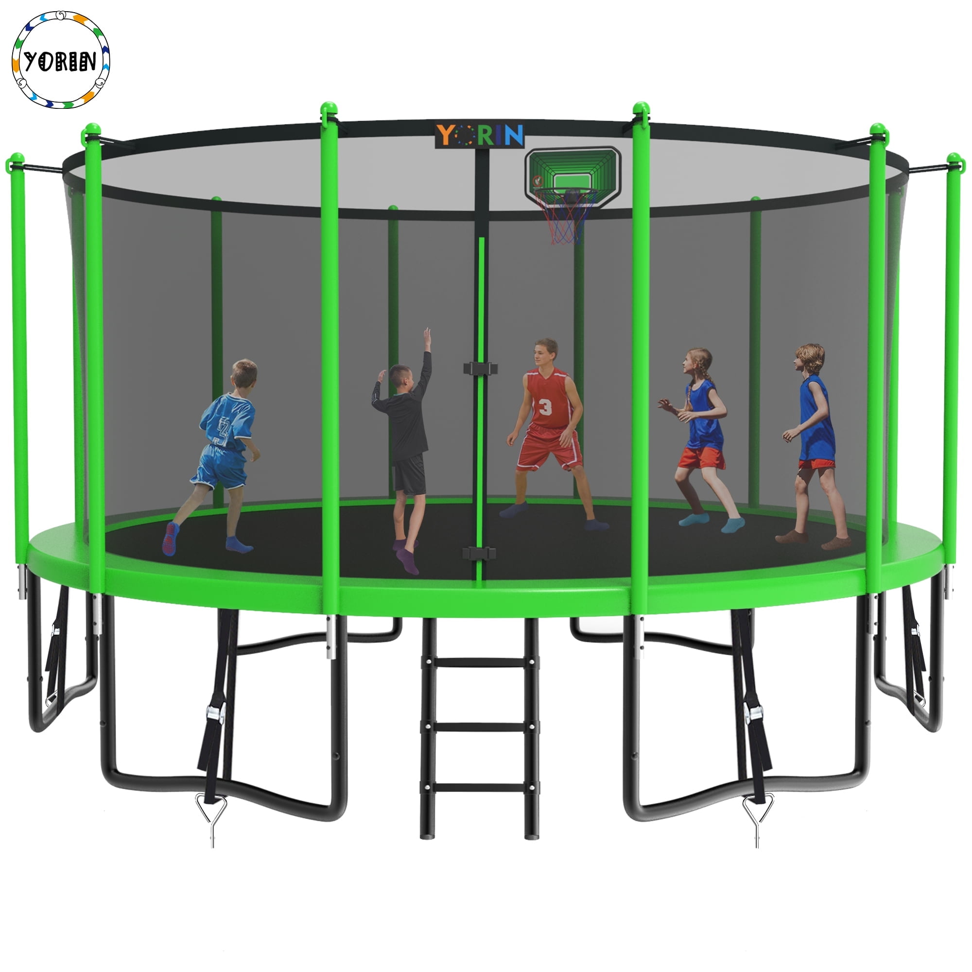 Click here for Yorin Trampoline  16ft Trampoline For 8-9 Kids Adu... prices