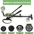 "SISIGAD Hoverboard Buggy Rider, 6.5"" Two-Wheel with Seat Attachment ...