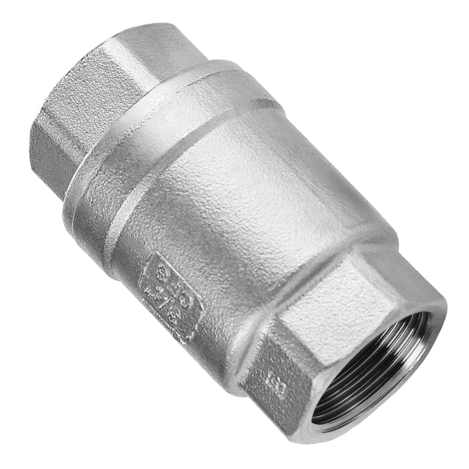 Válvula de retención de resorte en línea con rosca hembra de 3/4 ...