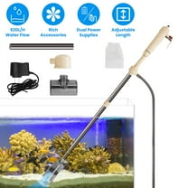 1 Set Multifunctional Electric Aquarium Gravel Cleaner Kit Length ...