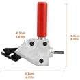 Sheet Metal Shear, Sheet Cutter Drill Attachment, Heavy Duty Tin Cutter ...