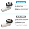 Air Conditioner Drain Connector 4PCS 3/5 Inch AC Drain Hose Elbow ...