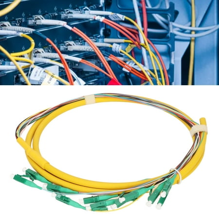 Ccdes 12 Strand Pigtail,Fiber Pigtail Cable Single Mode 12 Strand 1.5m ...