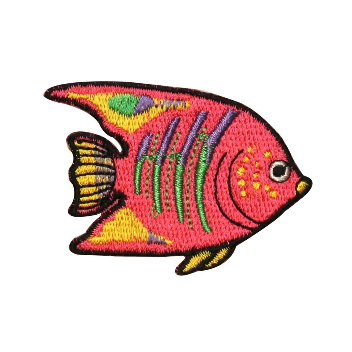 ID 0216 Tropical Butterfly Fish Patch Ocean Reef Fishing Iron On ...