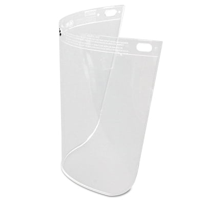 High Performance Faceshield Window, Shade 5, Wide View, 16-1/2 in W x 8 ...
