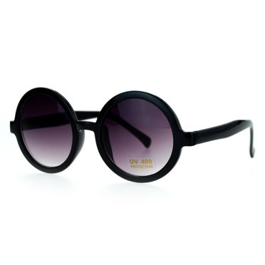 SA106 Summer Color Gradient Lens Circle Lens Round Hippie Sunglasses ...