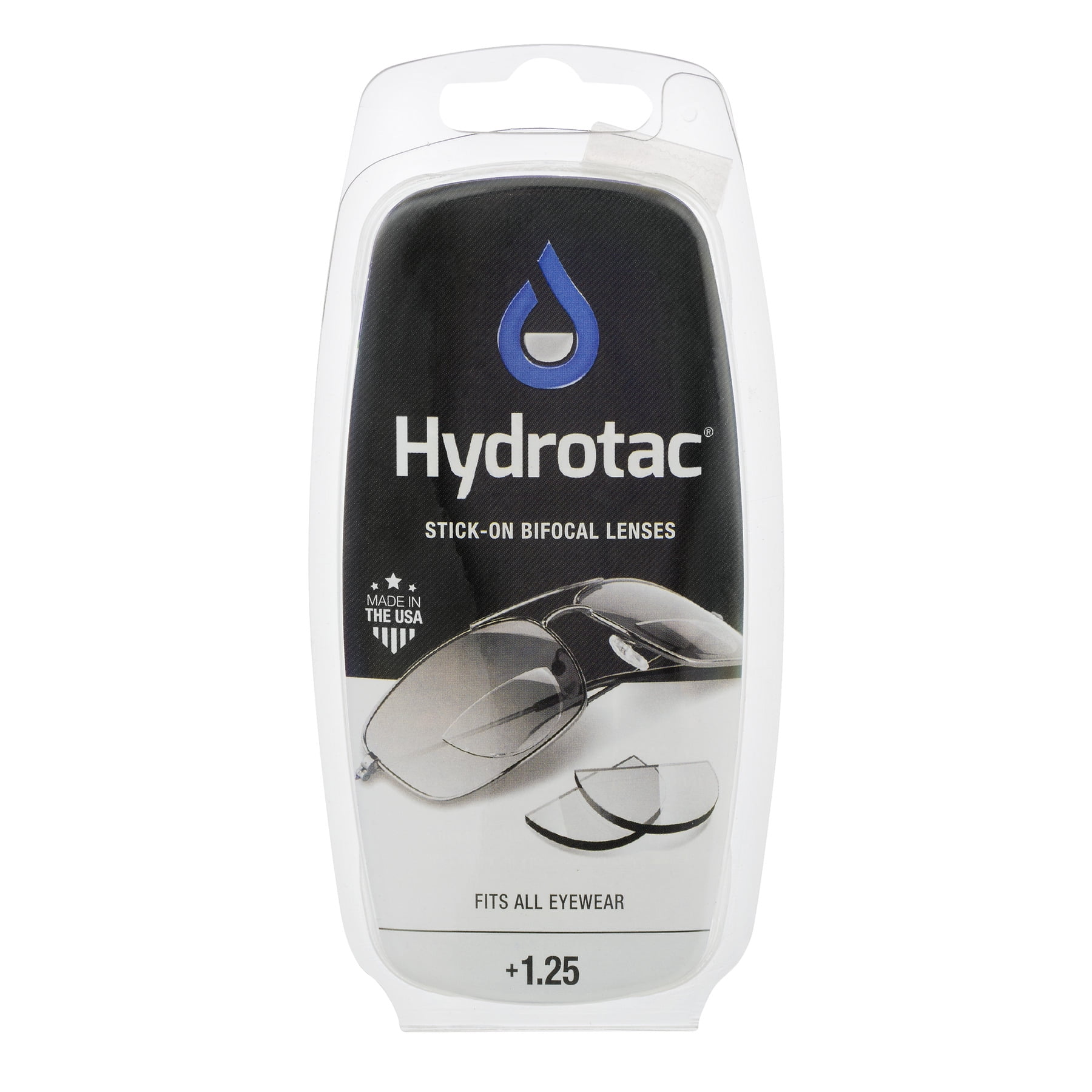 Hydrotac Stick-on Bifocal Lenses, 1.25 - Walmart.com
