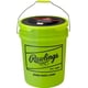 Rawlings Fast Pitch Bucket w lid & 18 RFPBP12SY 12 in Practice ...