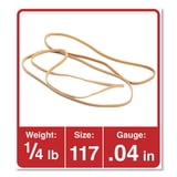 Universal Regular Office Rubber Bands, Size 117, 7 x 1/8, 50 Bands/1 ...