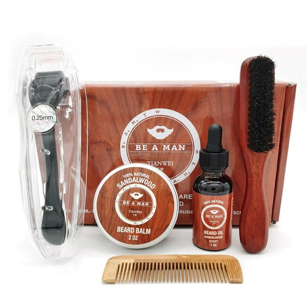 Beard Growth Kit Complete Beard Grooming Care Gift Set for Men - Walmart.ca