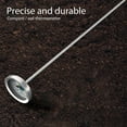 50cm Compost Soil Thermometer Measuring Probe Temperature Tester Meter ...
