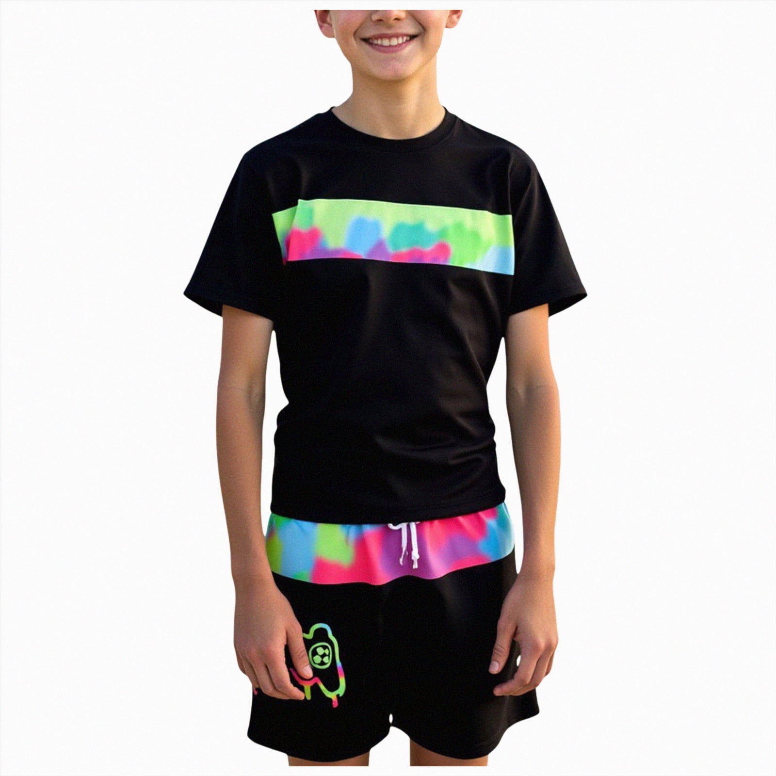 Click here for Gubotare Boys Swim Suit With Rash Guard Boys 2 Pie... prices