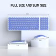 Trahoo Wireless Keyboard Mouse Combo Compact Full Size Wireless