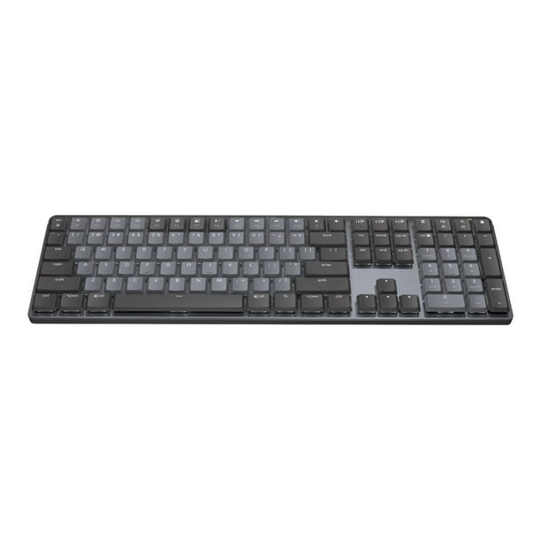 Logitech MX Mechanical Wireless Illuminated Keyboard - Keyboard - full ...