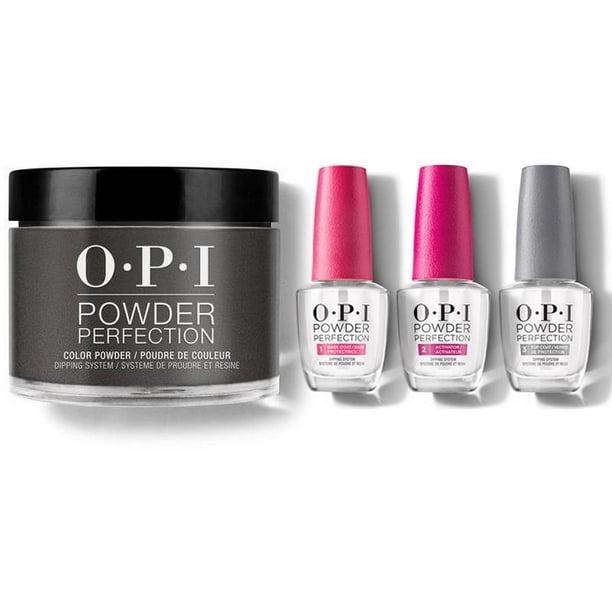 OPI Nail Dipping Powder Perfection Combo - Liquid Set + Black Onyx DP ...