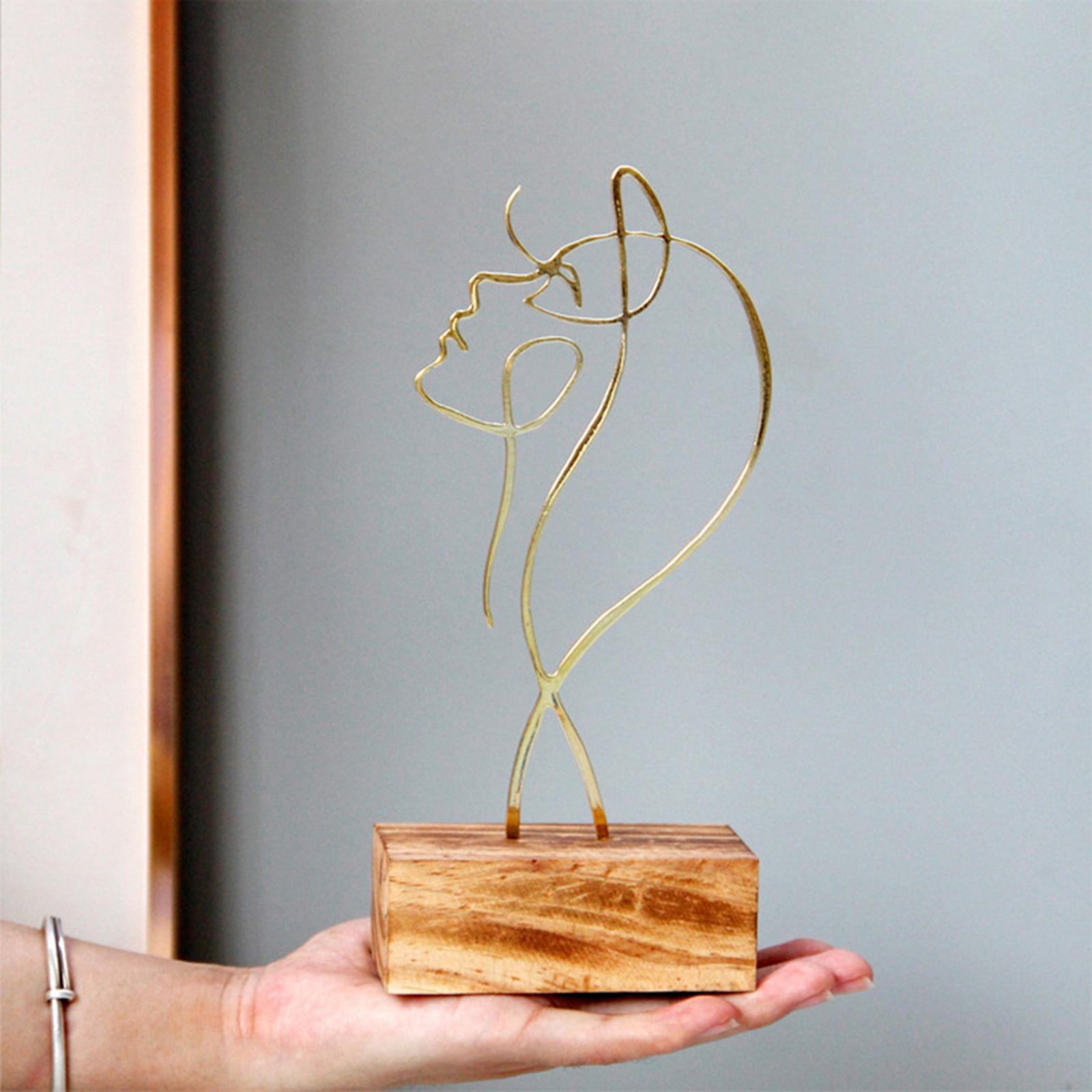 Creative Women Statues Human Sculpture Abstract Figurines Ornaments ...