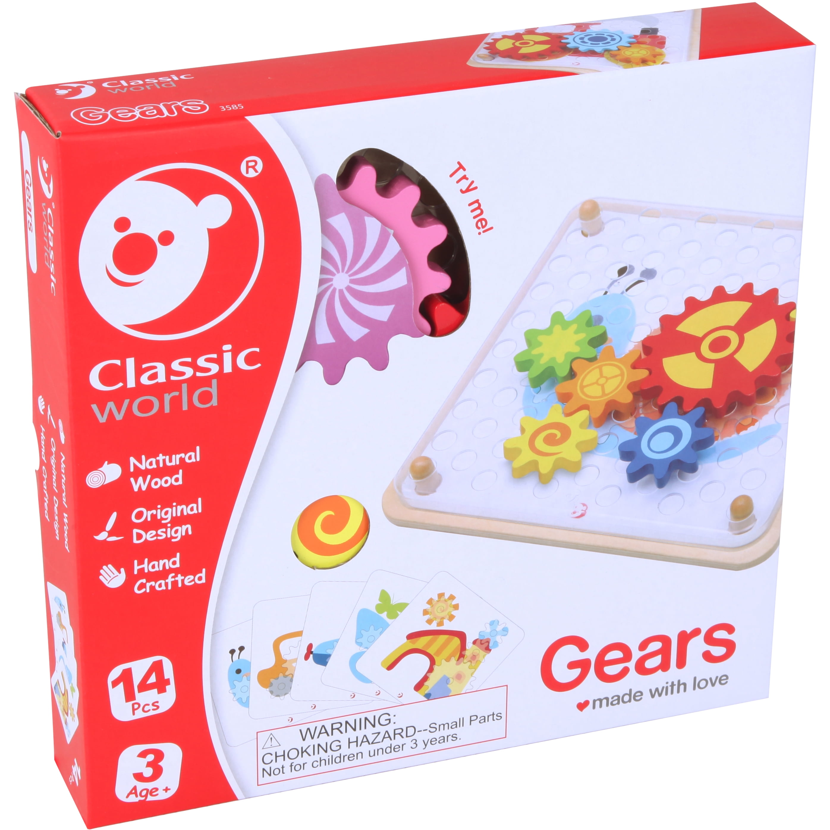 Buy Classic World Wooden Gears Puzzle Online at Lowest Price in India ...