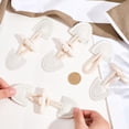 10 Pairs Acrylic PU Imitation Leather Toggle Buckle for Bag Sweater ...