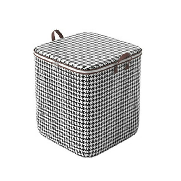 Large Storage Bins with Lids Fabric Decorative Foldable Storage Boxes ...