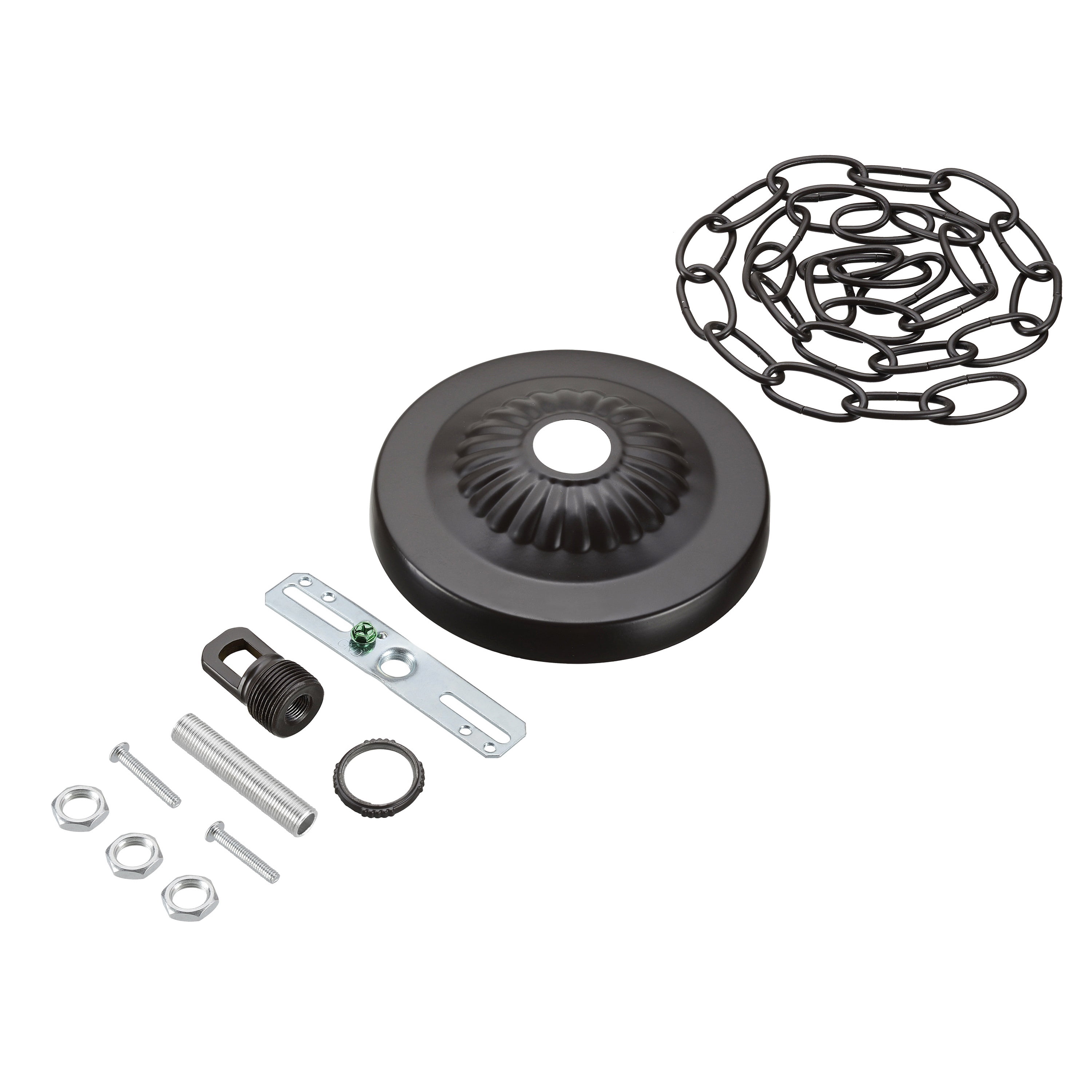 Aspen Creative 21515-11 Transitional Fixture Canopy Kit, 4-3/4 Diameter ...