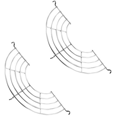 2Pcs Tempura Rack Semi-circular Home Baking Cooking Oil Drip Filter For ...