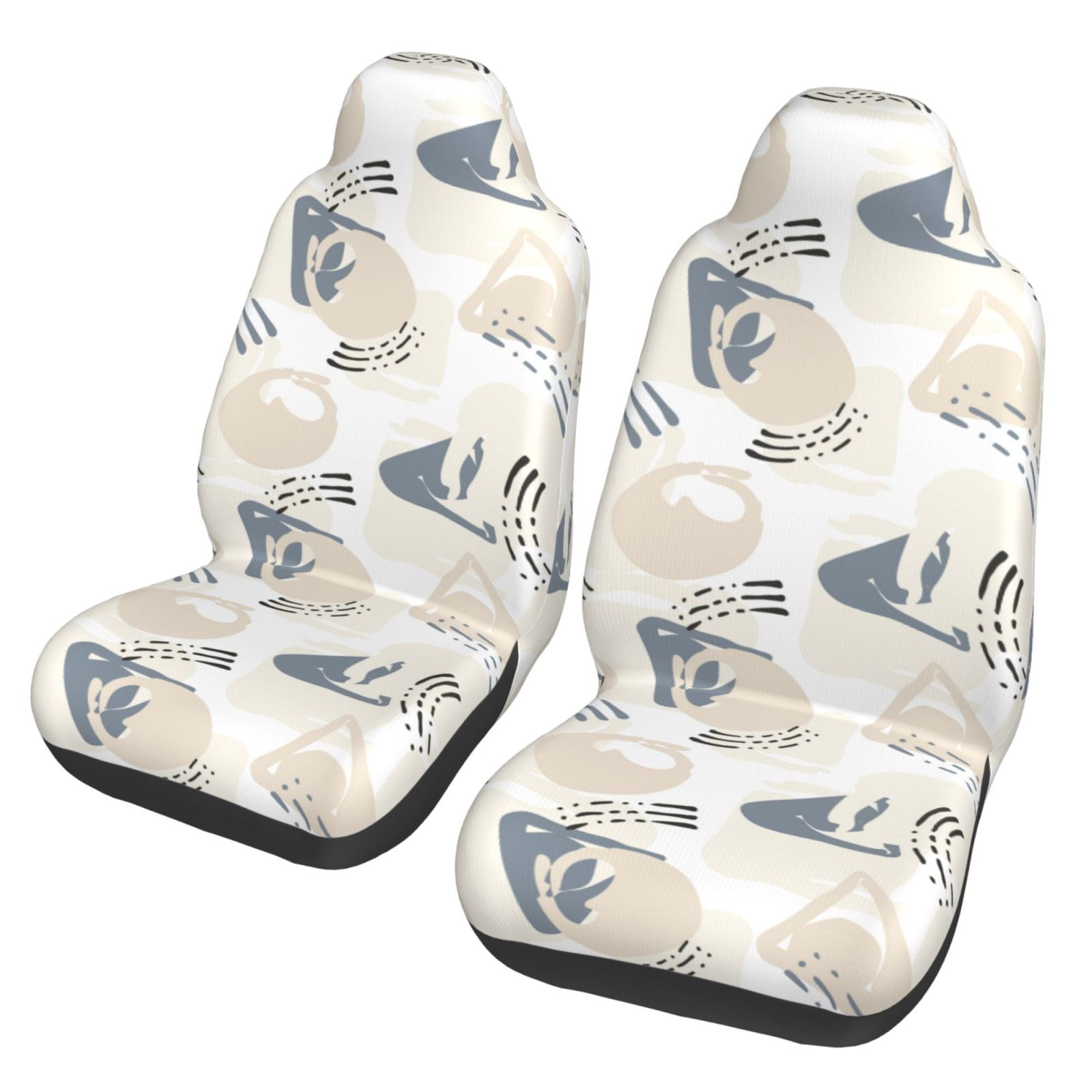 Geometry Car Front Seat Covers Protectors , Geometry, Glitter ...