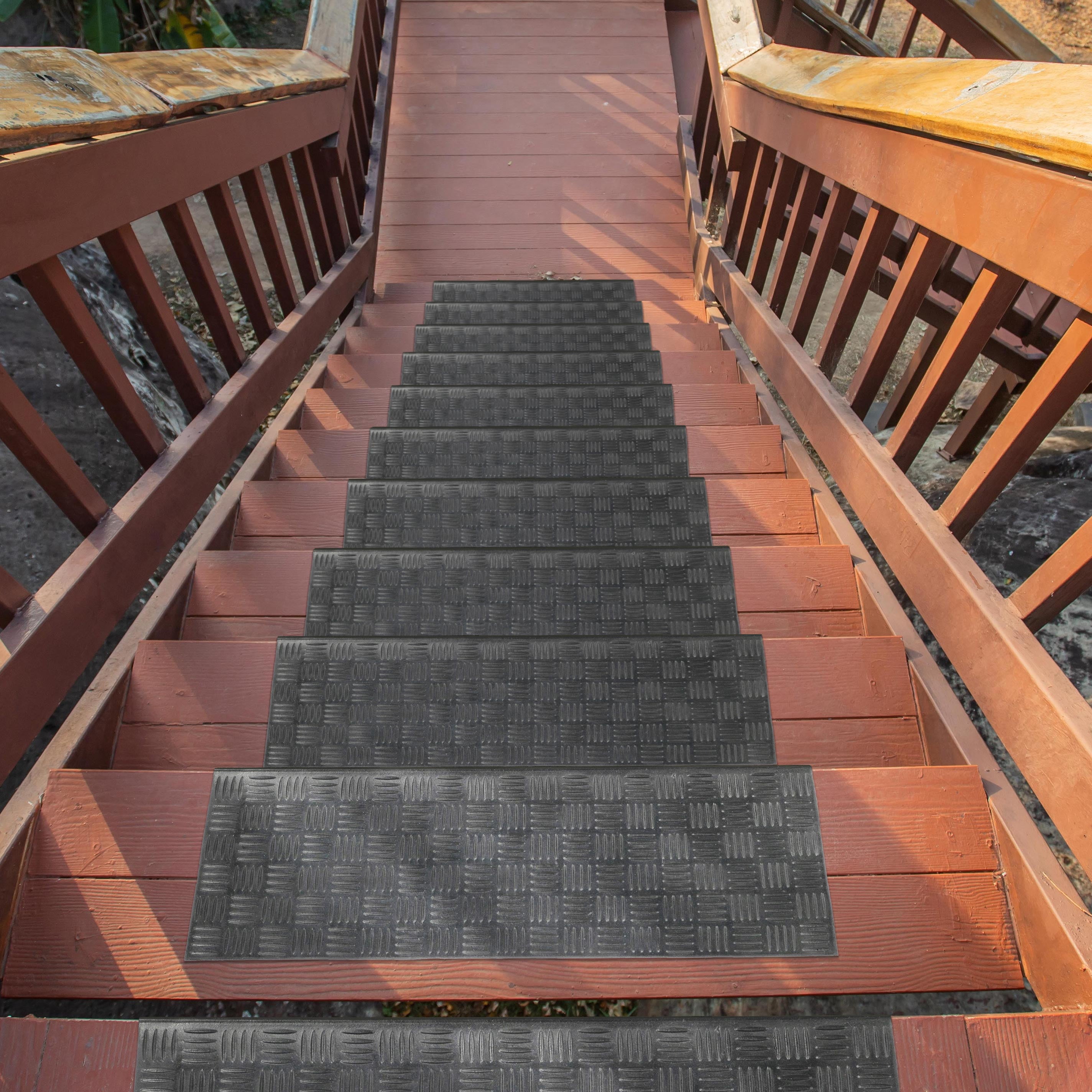 Ottomanson Easy Clean Waterproof Non-Slip 10" x 30" Indoor Outdoor ...