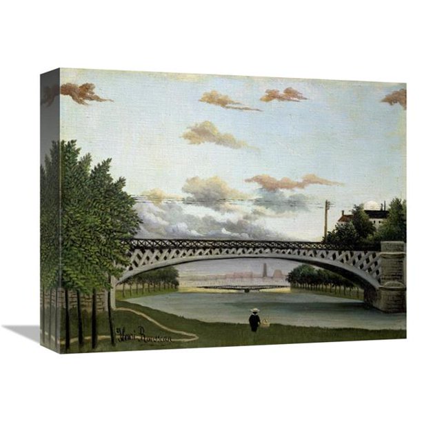 16 in. The Charenton Bridge Art Print - Henri Rousseau - Walmart.ca