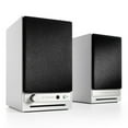 Audioengine HD3 60W Wireless Bluetooth Stereo System, 24 Bit, Bookshelf Speakers - White ...