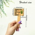 1 Set 15Pcs 15 Style Wood Plant Labels for Seed Potting Herbs Flowers ...