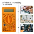 -830D Digital Multimeter with Buzzer Output Voltage Ampere Ohm Tester ...
