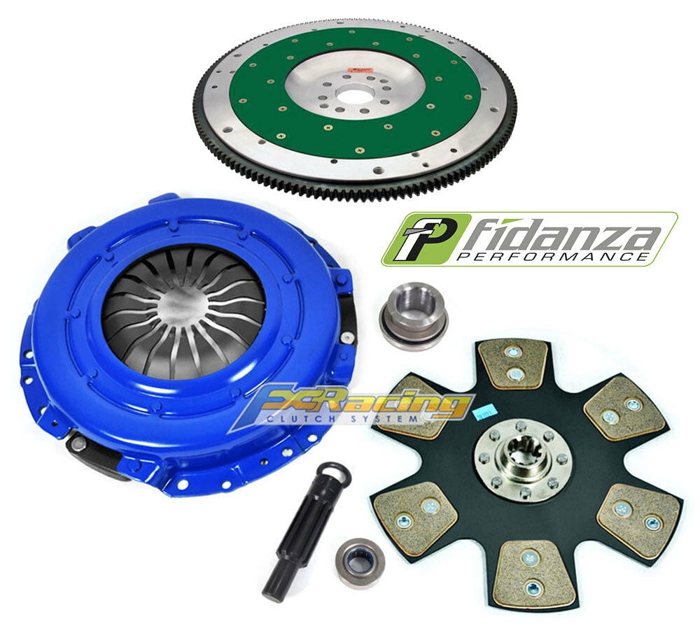 FX STAGE 4 CLUTCH KIT&FIDANZA ALUMINUM FLYWHEEL FITS FORD MUSTANG GT ...
