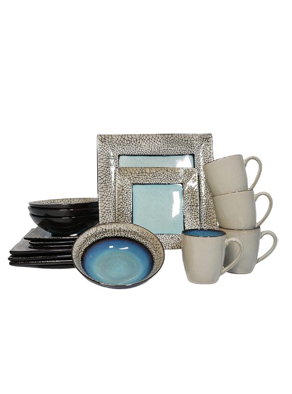 Square Dinnerware Sets in Dinnerware - Walmart.com