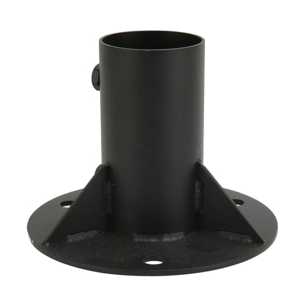 Chain Link Fence Pole Floor Flange Base Flange Heavy Solid Fence Post ...