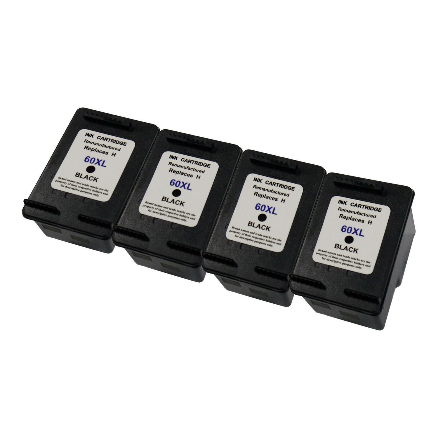 Click here for L-Ink 4 Pack Compatible Hp 60xl High Yield Black I... prices