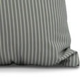 Simply Daisy, 20" x 20" Ticking Stripe Outdoor Pillow, Navy Blue ...