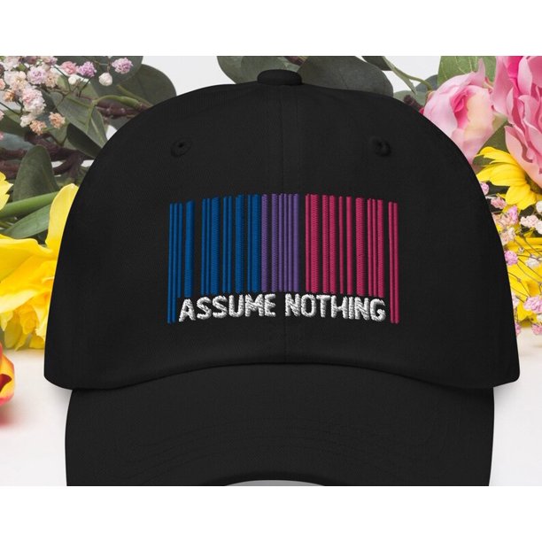 Bisexual Pride Hat Bi Pride Flag Assume Nothing Queer Accessories