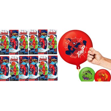 Hedstrom #6 Ultimate Spiderman Playball Deflate Party Pack - Walmart.com