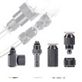 Professional Aquarium CO2 Elbow Adapter With Control Alloy Construction ...