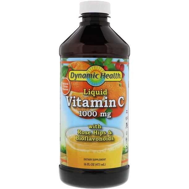 Dynamic Health Laboratories Dynamic Health Vitamin C, 16 oz - Walmart ...
