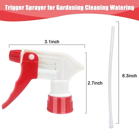 Plastic Spray Bottle Nozzle Heavy Duty Spraying Bottle Replacement Part ...