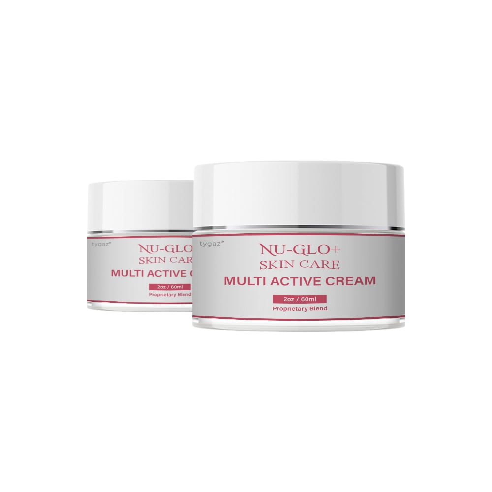 (2 Pack) Nu-Glo+ Skincare Cream - Nu-Glo+ Skincare Multi Active Cream ...