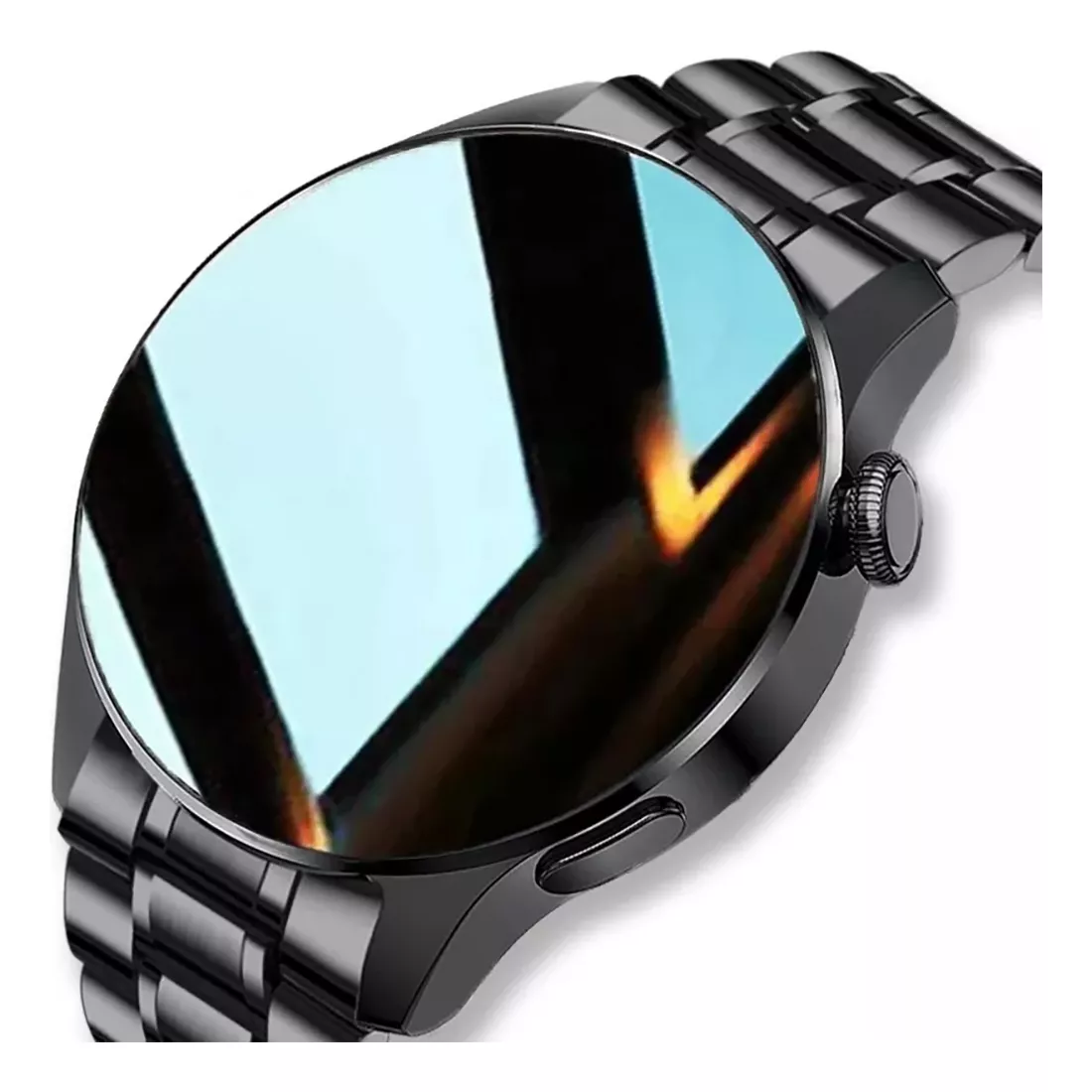 Reloj Inteligente Bluetooth Deportivo D/acero Inox. P/hombre | Walmart ...