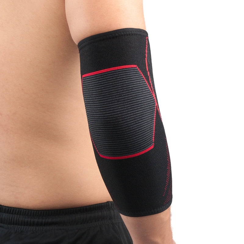 MarinaVida 1pc Elbow Pad Sleeve Anti Slip Knitted Arms Wrap Cover ...