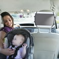 CATIEBYE Universal Car Headrest Tablet Rack Black Elastic Design Fits 7 ...