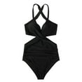 2024 New Womens Onepiece Swimsuits Tummy High Waisted Bathing Suit