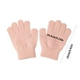 1 Pair Split Five Finger Baby Gloves Stretchy Knit Design Cold Weather ...