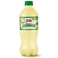 Dole Lemonade Juice Drink, 20oz Bottles, Pack of 12, Refreshing Tangy ...